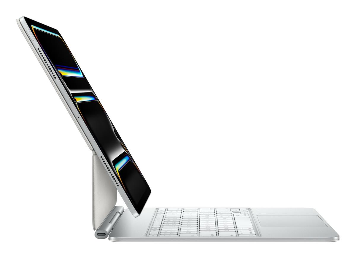 APPLE Magic Keyboard For iPad Pro 13i-in M4 - Swedish - White - MWR43S ...
