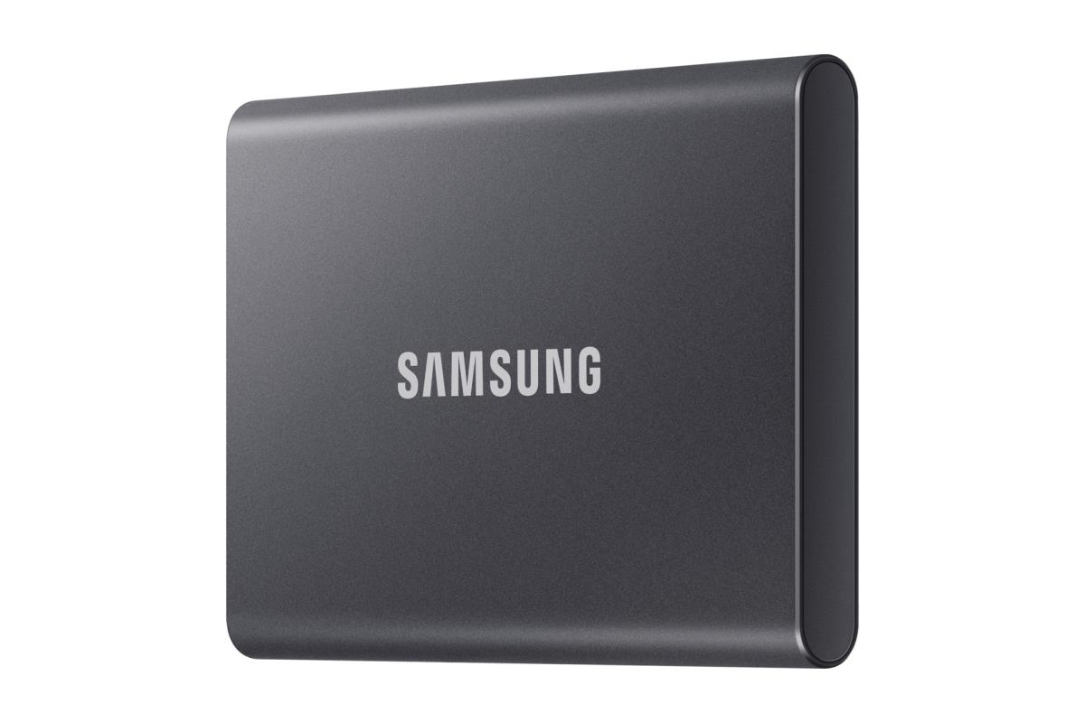 SAMSUNG Portable SSD - T7 4TB - Gray - MU-PC4T0T/WW - Redcorp.com/en