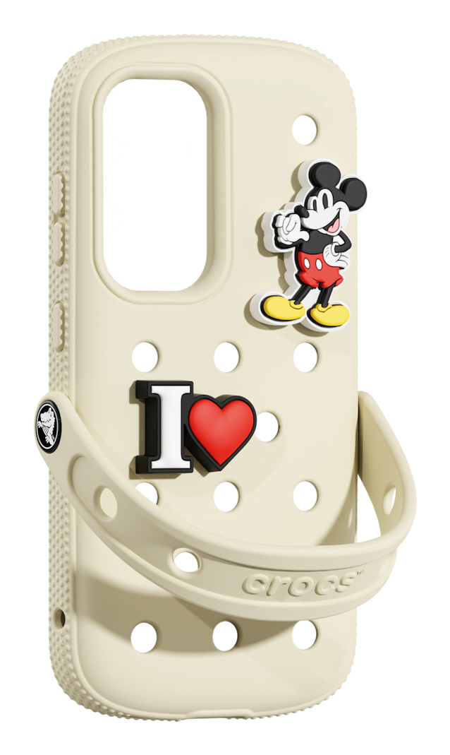 SAMSUNG Crocs Case For Galaxy S25 Beige - GP-FPS931SBAUW - Redcorp.com/en