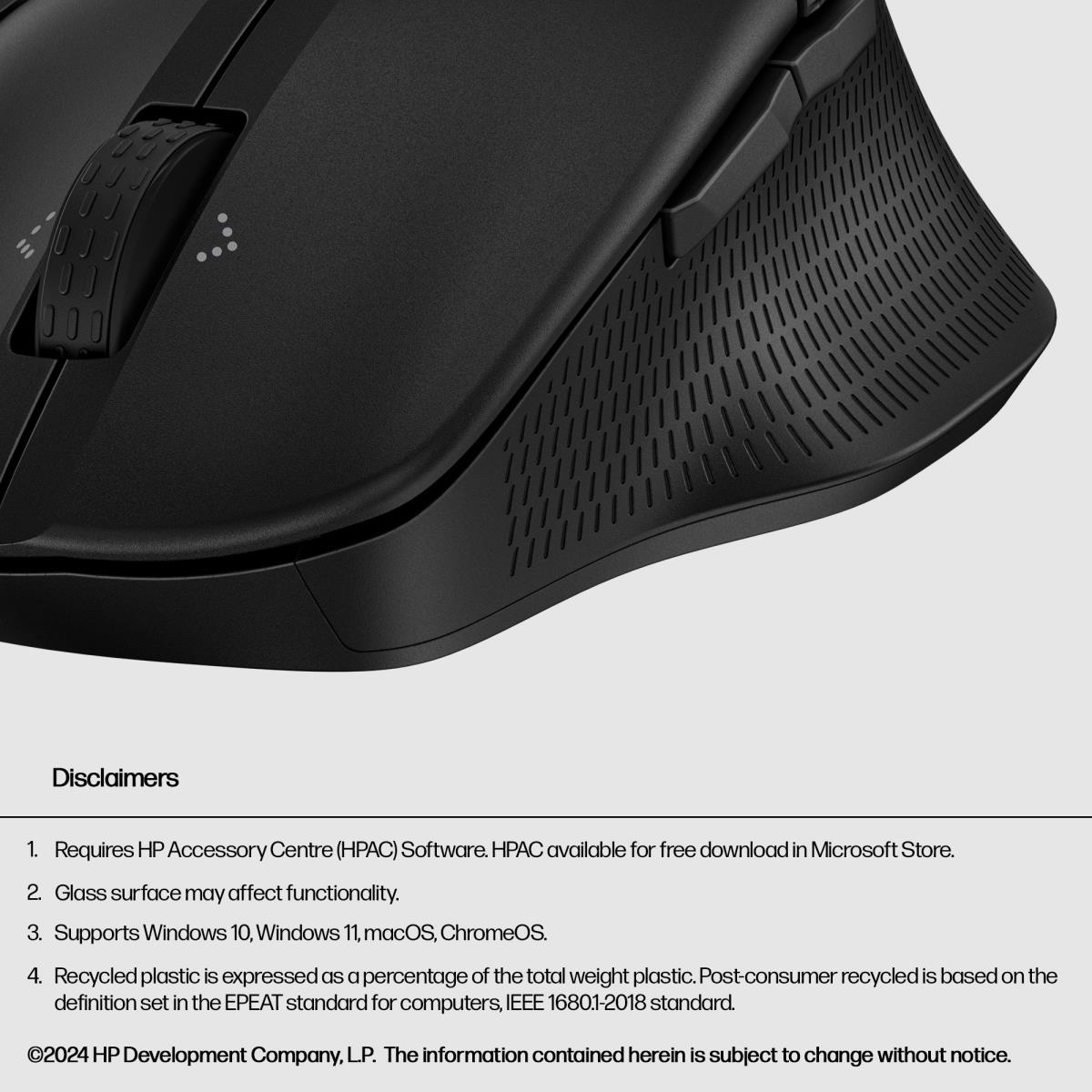 HP Wireless Comfort Dual-Mode Mouse - 685 - Black - 8T6M0UT#ABB ...