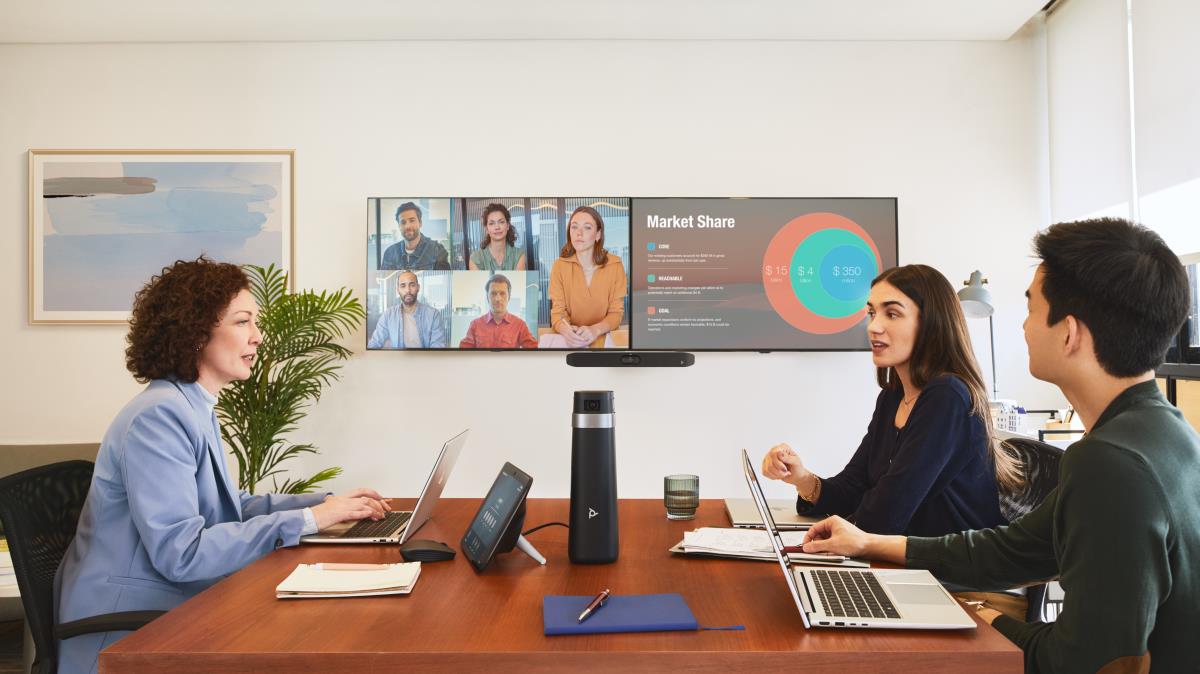 HP Poly Studio X32 All-In-One Video Bar - A3SV5AA#ABB - Redcorp.com/en