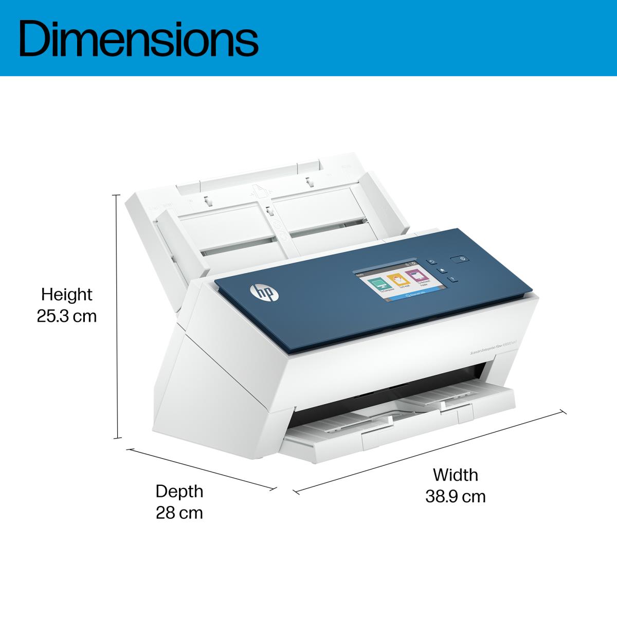 HP ScanJet Enterprise Flow N9000 sn1 Scanner - 8Q4W1A#B19 - Redcorp.com/en