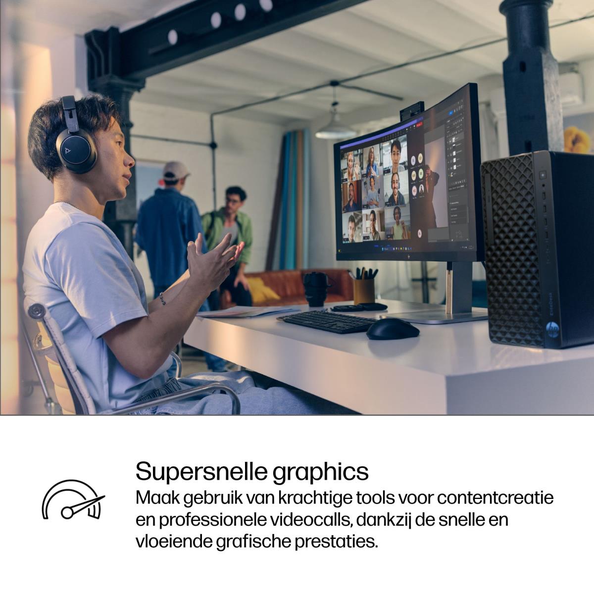 HP EliteDesk 8 Tower G1i AI - Core Ultra 5 235 - 16GB RAM - 512GB SSD ...