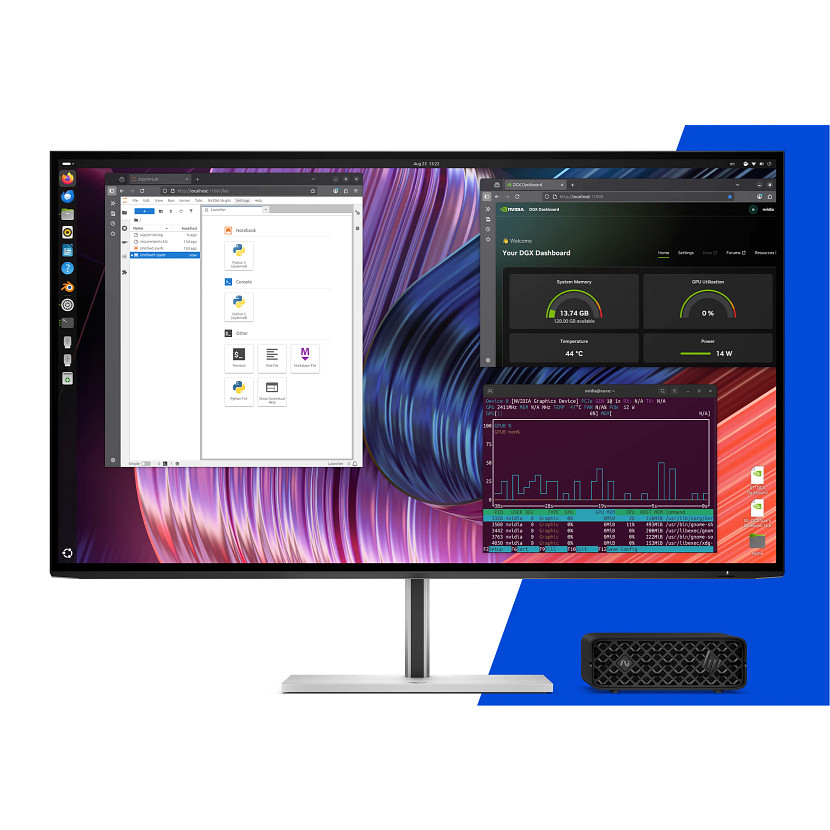 HP ZGX Nano G1n AI Station - NVIDIA GB10 - 128GB RAM - 4TB SSD - NVIDIA ...