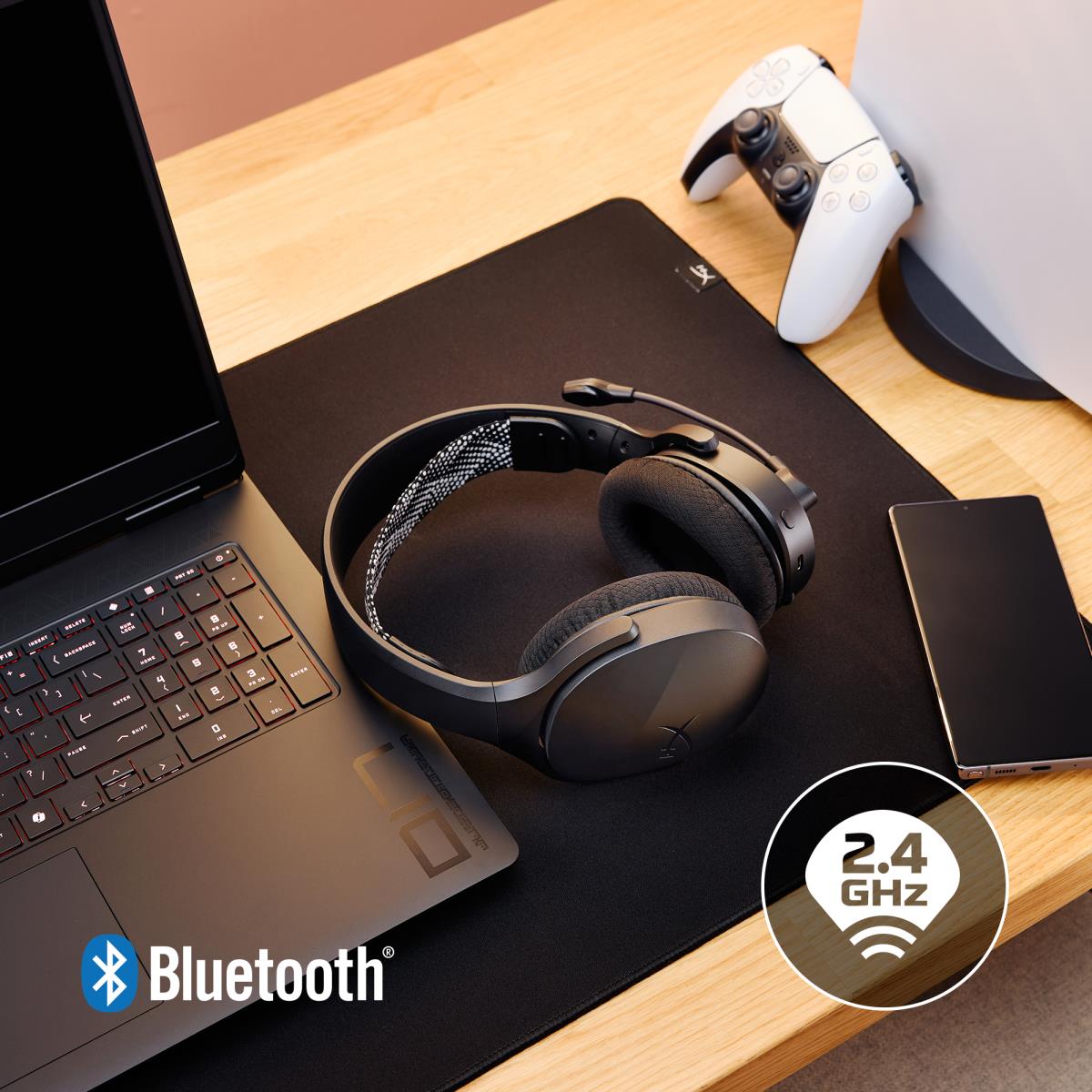 HP HyperX Cloud Jet - Gaming Headset - Wireless - Black - AJ0T1AA ...