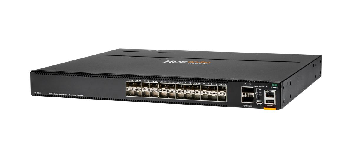 Hewlett-Packard Enterprise Aruba 8360-24XF2C v2 24-port 10G SFP/SFP+ 2 ...