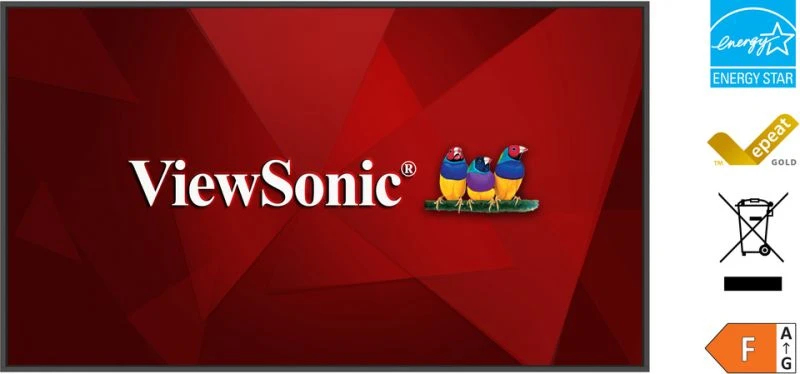 VIEWSONIC Commercial Display - CDE86G3-1C - 86in - 3840x2160 (4K UHD ...
