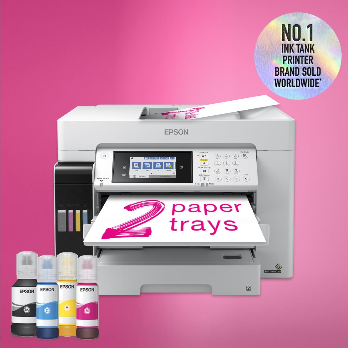 EPSON Ecotank Pro Et-16685 - Color Multifunction Printer - Inkjet - A3 ...
