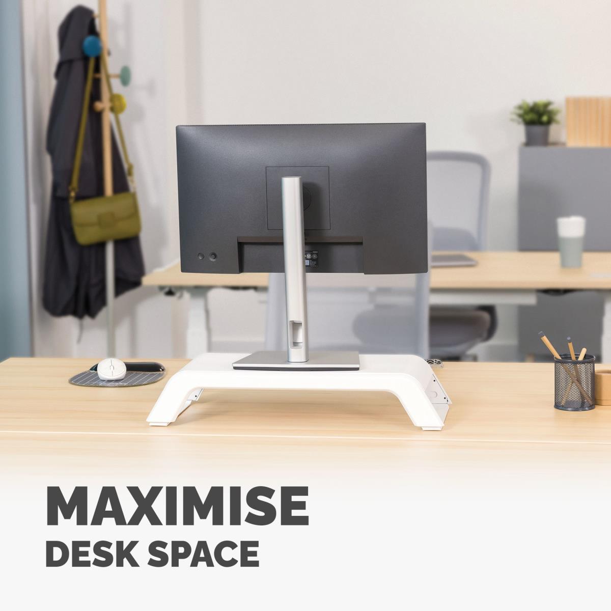 FELLOWES Computer Monitor Stand With 3 Height Adjustments - 100016997 ...