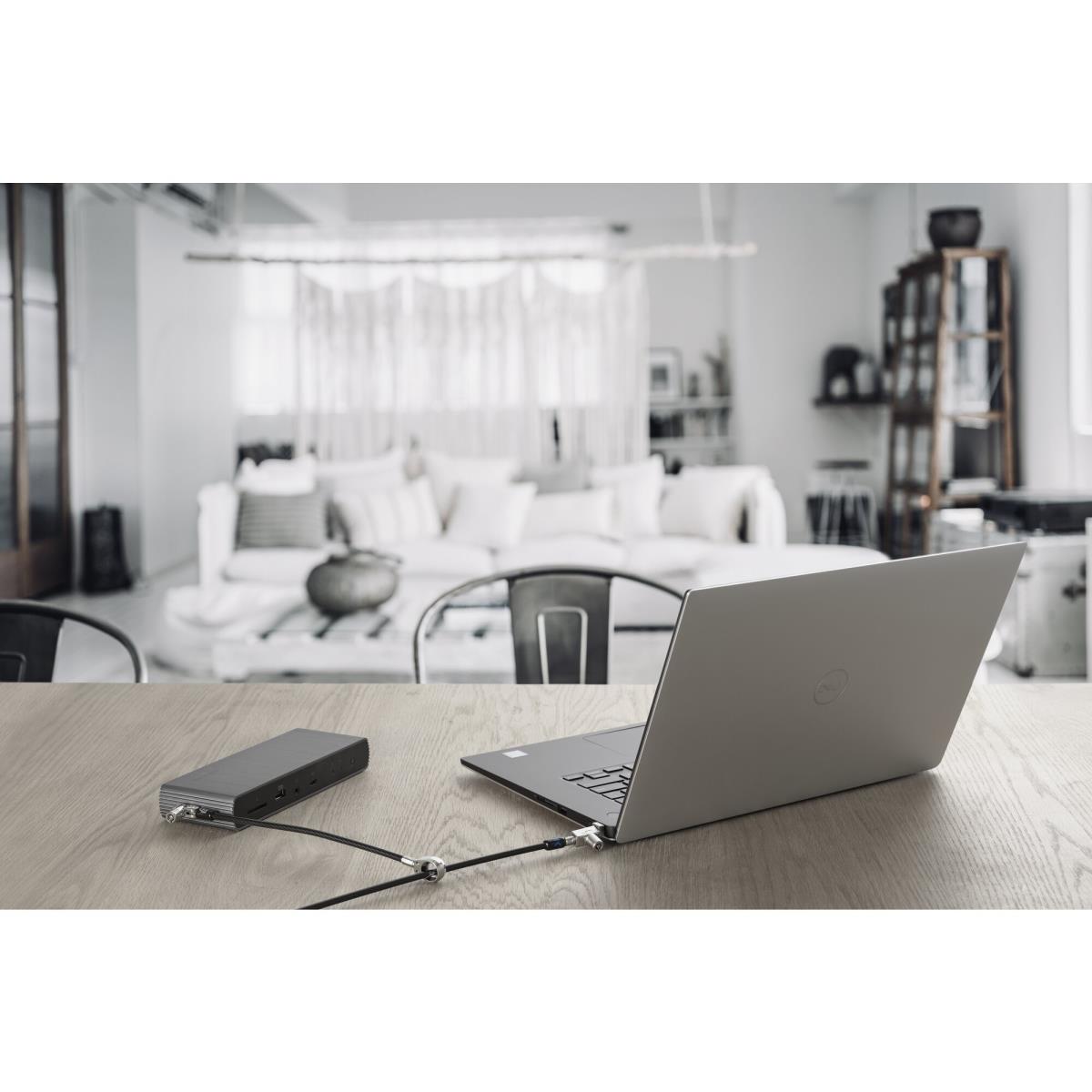 KENSINGTON Slim N17 2.0 Keyed Dual Head Laptop Lock for Wedge-Shaped ...