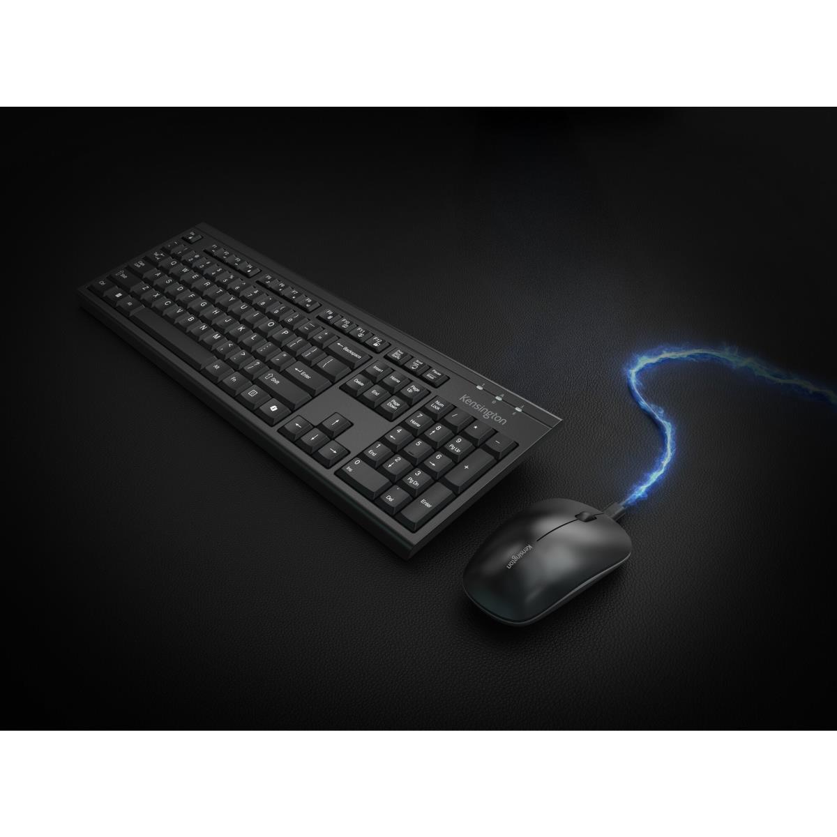 KENSINGTON Rechargeable Wireless Keyboard/Mouse - KM270 EQ - Qwerty Us ...