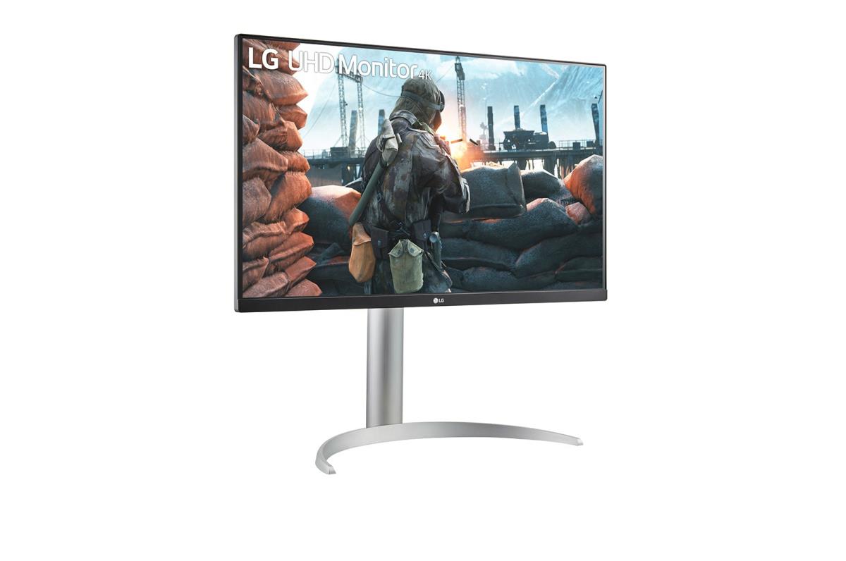 LG Desktop Monitor - 27up650k-w - 27in - 4k Uhd 3840 X 2160 (16:9) - 2x ...