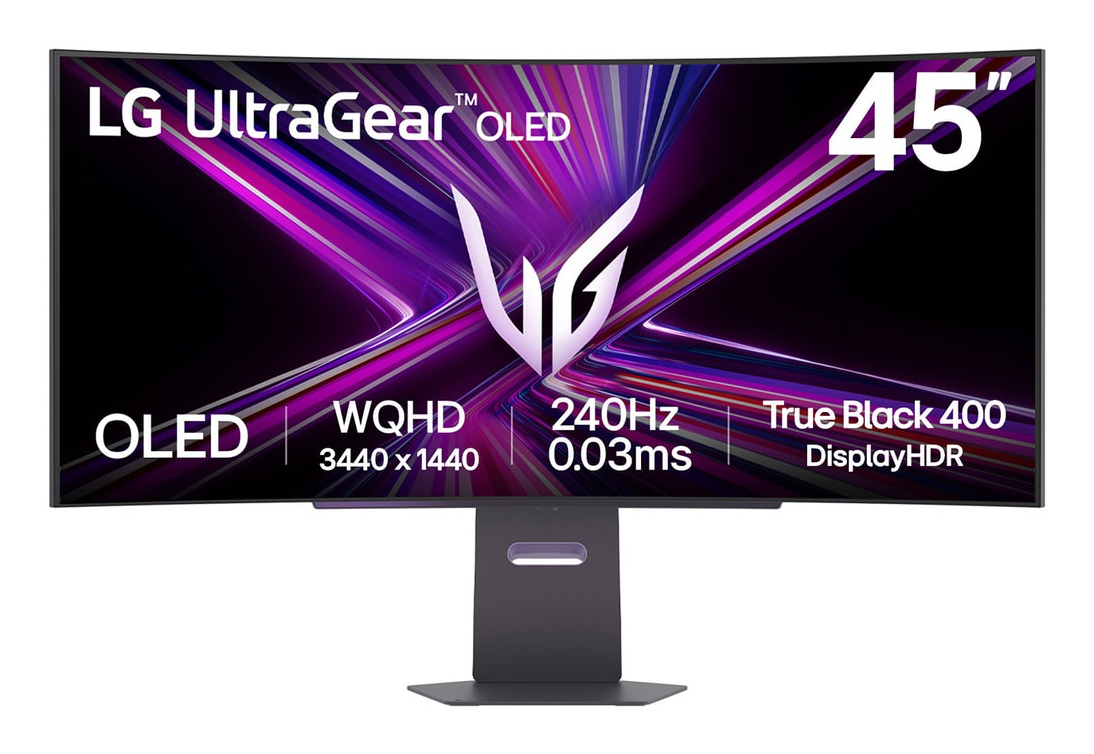 LG OLED Curved Gaming Monitor - UltraGear 45GX900A-B - 45in - UWQHD ...