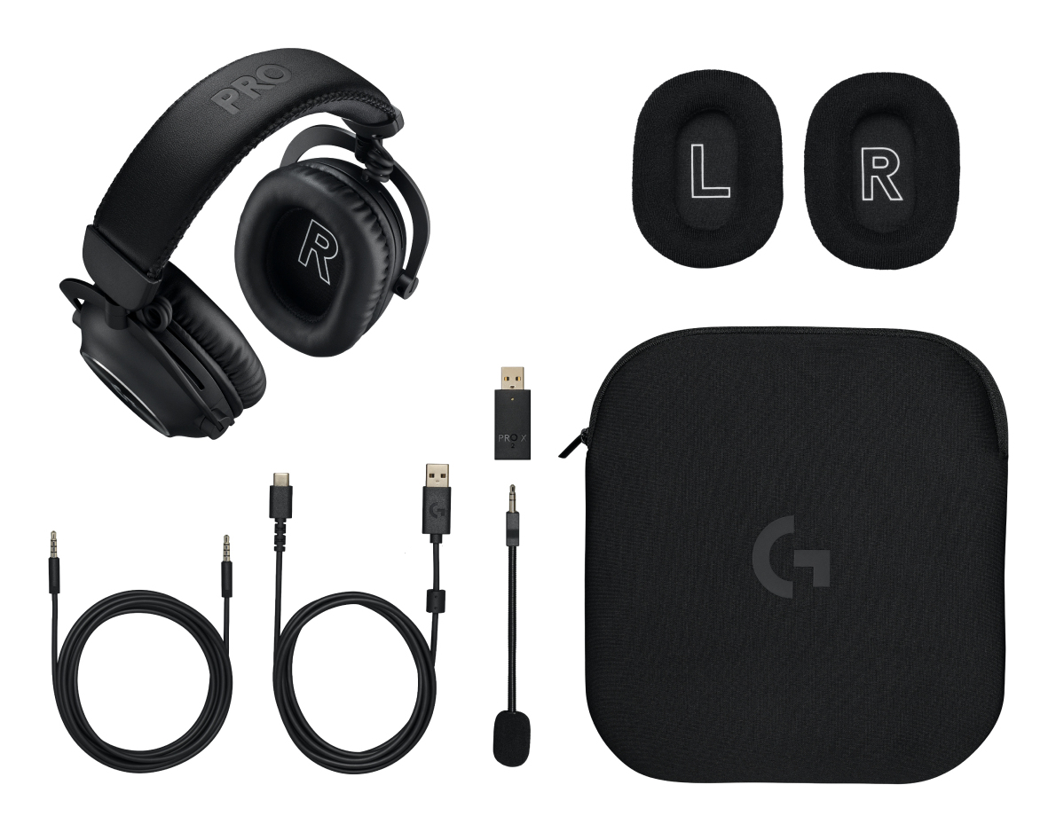 LOGITECH Pro X 2 Lightspeed Wireless Gaming Headset - Black - 981 ...