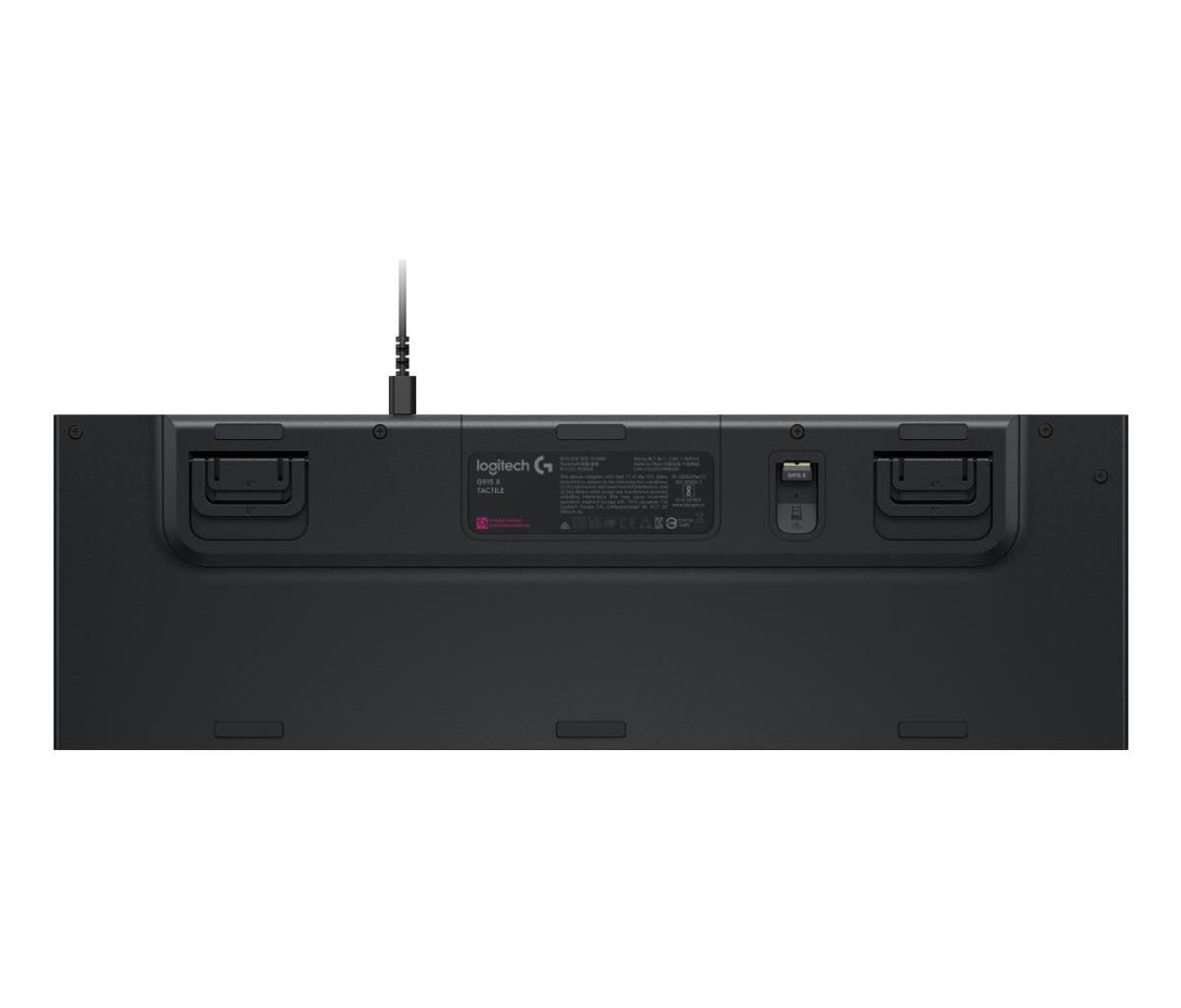 LOGITECH G915 X USB-A Wired Low Profile Gaming Keyboard Tactile Black ...