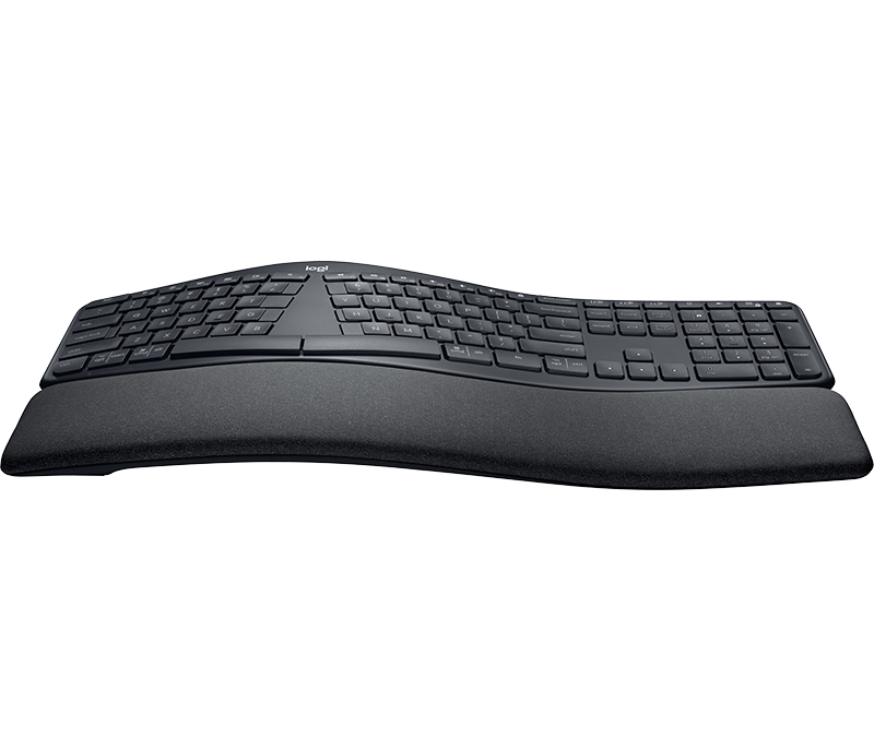 LOGITECH Ergo K860 - Split Ergonomic Keyboard - Wireless - Graphite ...