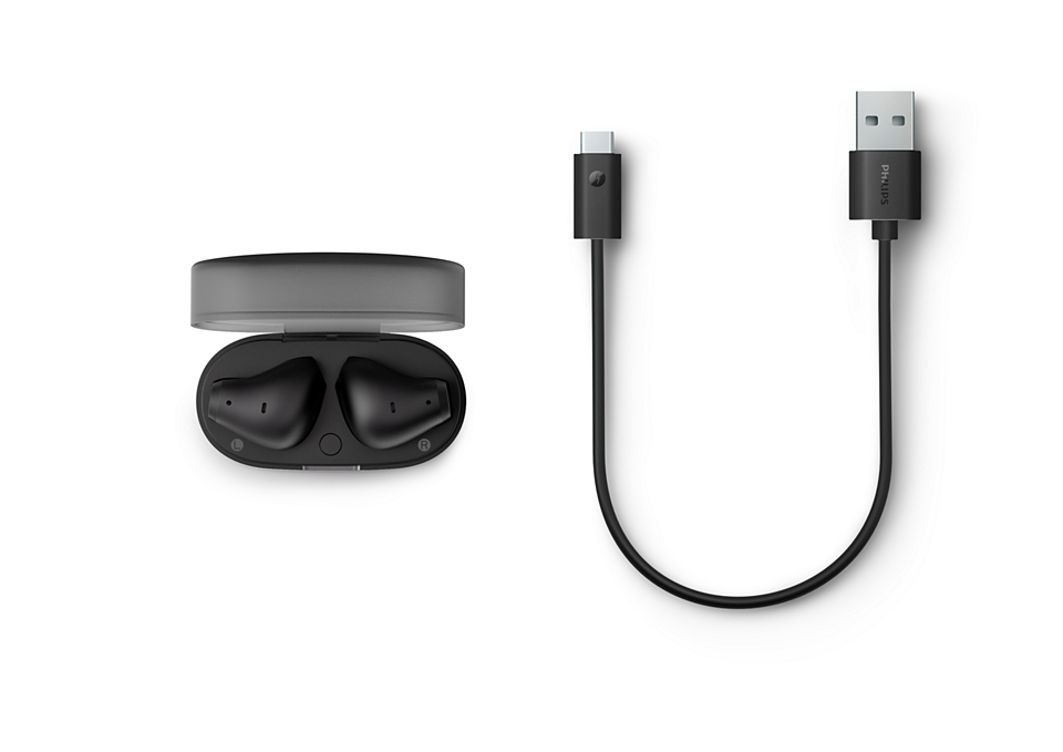 PHILIPS Headset - True Wireless - Black - TAT2139BK/00 - Redcorp.com/en