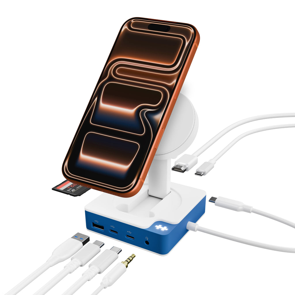 TARGUS Hyperdrive - Flex Magcharge USB-c Hub (blue) - HD8100BUGL ...
