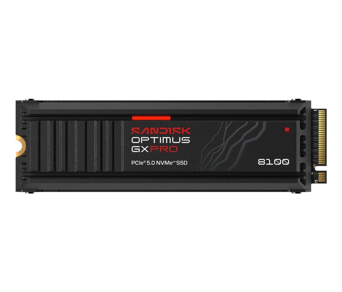 WESTERN DIGITAL SanDisk Optimus GX PRO 8100 NVMe - 8TB - Pci-e 5.0 x4 ...