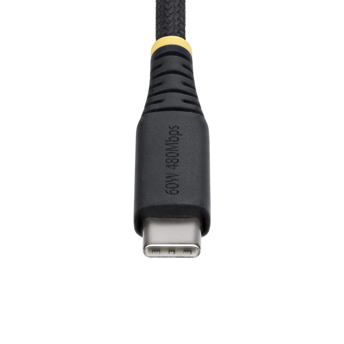 STARTECH.COM USB-c Charging Cable 60w Pd/rugged USB 2.0 Charger 1m ...