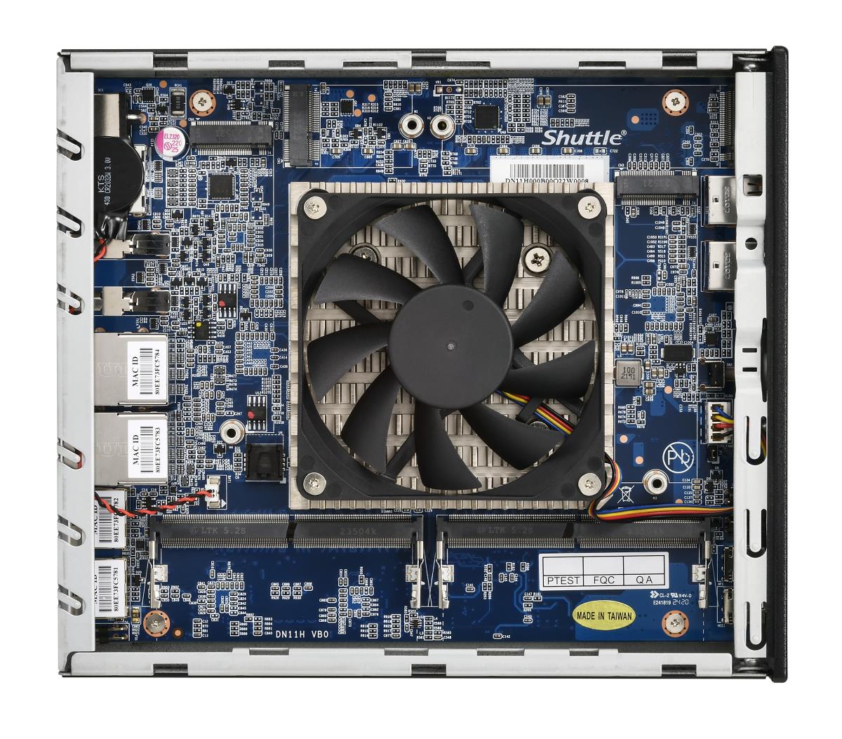 SHUTTLE COMPUTER XPC slim DN11H - Core Ultra 5 125H - max 2x 48GB DDR5 ...