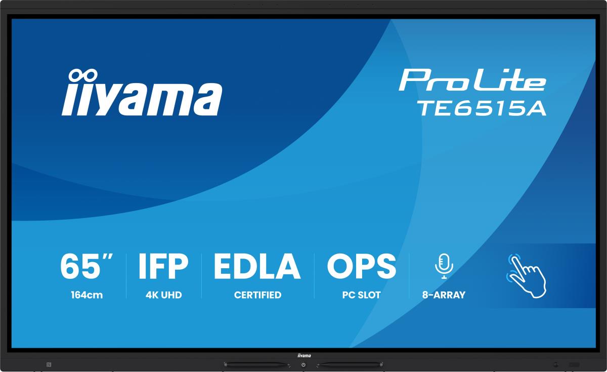 IiYAMA Large Format Display - ProLite TE6515A-B1AG - 65in Touch ...