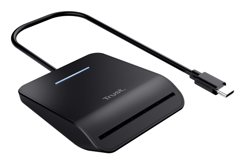 TRUST Primo USB-c Dni Smartcard Reader - 26061 - Redcorp.com/en