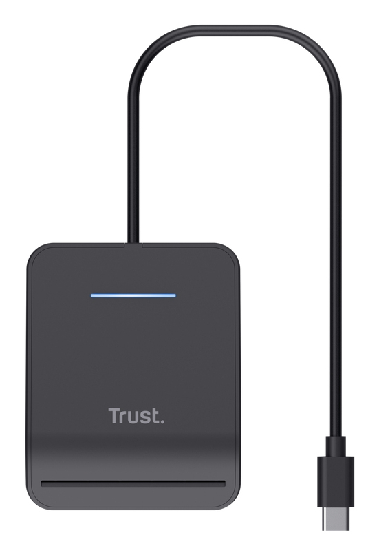 TRUST Primo USB-c Dni Smartcard Reader - 26061 - Redcorp.com/en