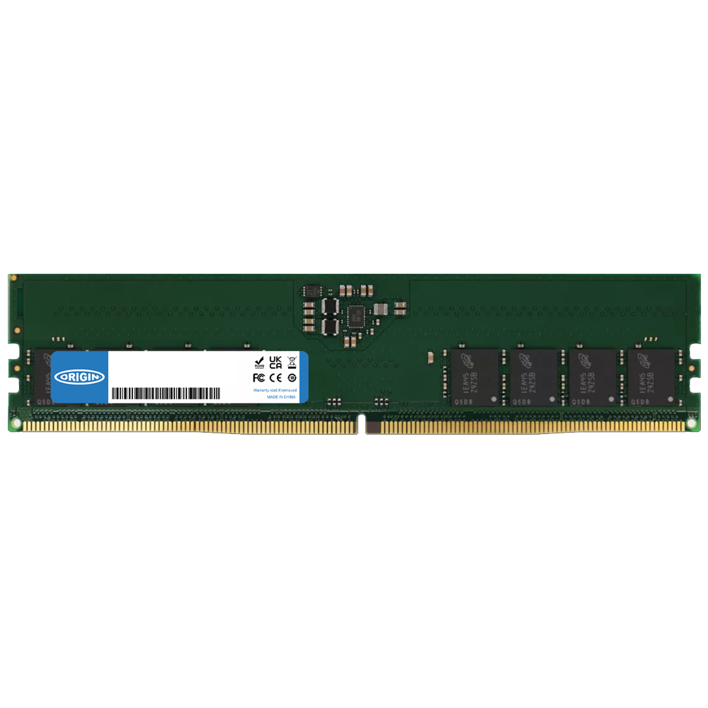 ORIGIN STORAGE Memory 8GB Ddr5 4800MHz UDIMM 1rx16 Non-ECC 1.1v ...