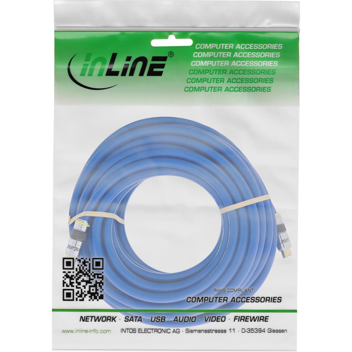 INLINE INC S-vhs Video Cable Premium 4 Pin Mini Din Male To Male Gold ...