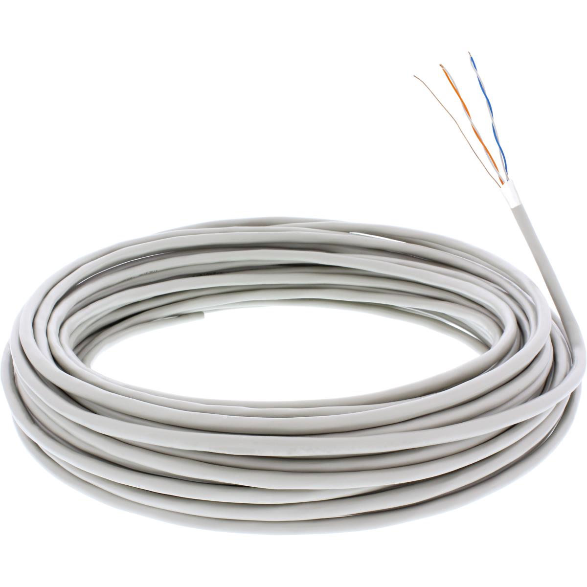 INLINE INC Telephone Cable 4 Wire Solid Installation 2x2x06mm Shielded ...