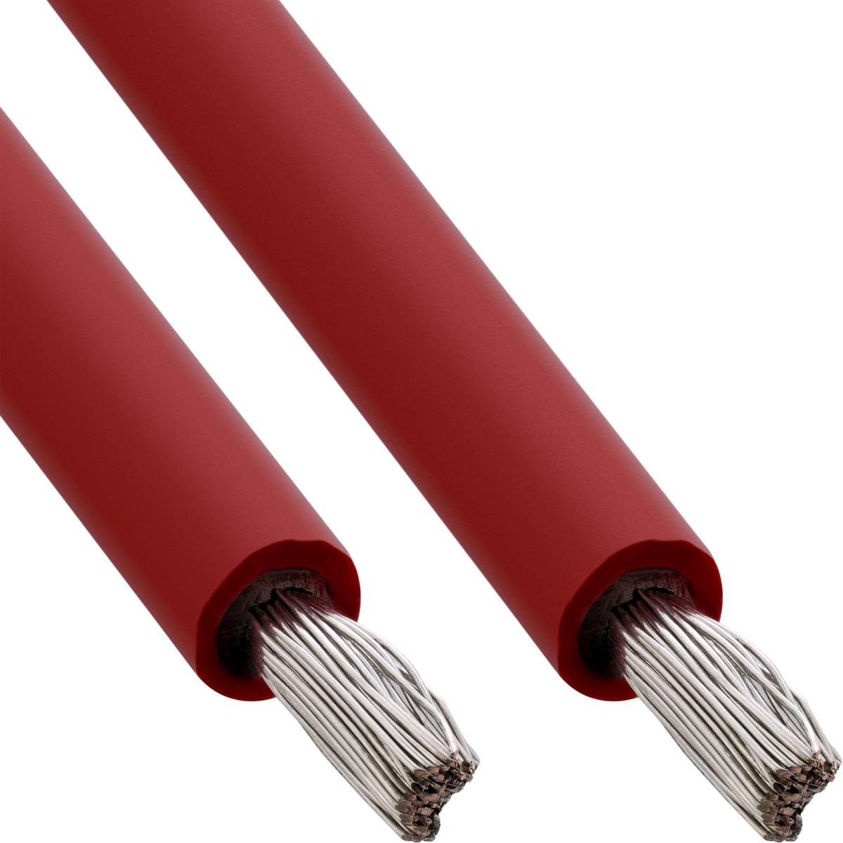 INLINE INC Solar installation cable H1Z2Z2-K 4mm2 red 100m - 94400R ...