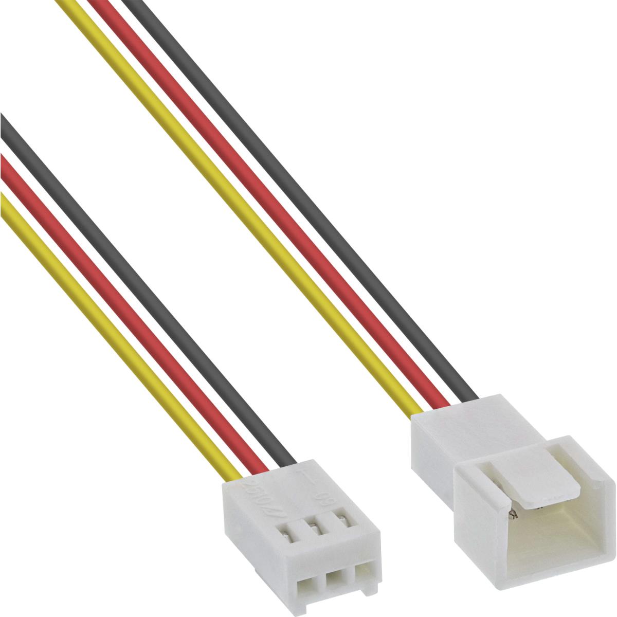 INLINE INC Fan Cable Extension 3-pin Molex Plug/socket Speedometer ...