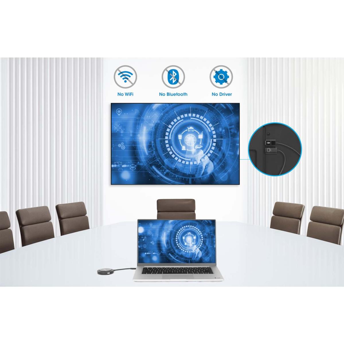 INTELLINET/MANHATTAN Wireless HDMI Display Presentation Kit 1080p With ...