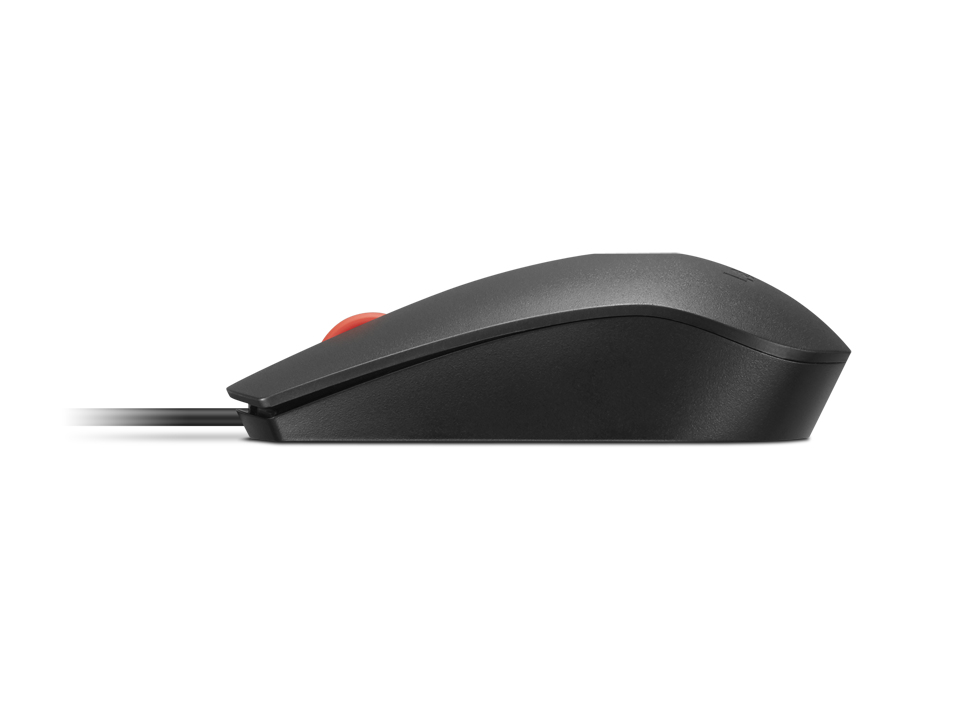 LENOVO Wired Mouse - Fingerprint Biometric USB Mouse Gen3 - optical ...