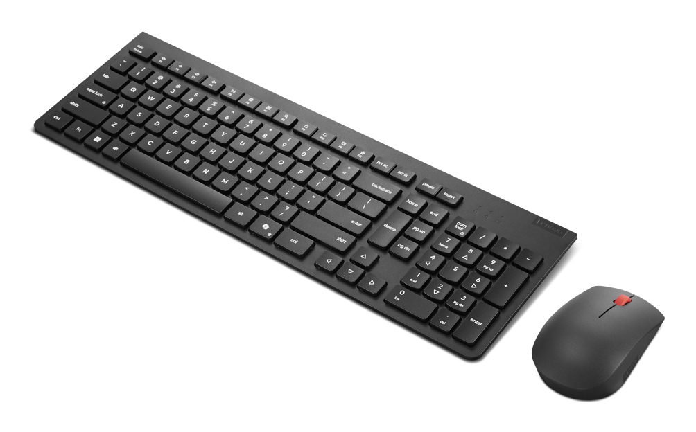 LENOVO Essential Wireless Combo Keyboard & Mouse Gen2 Black - Copilot ...