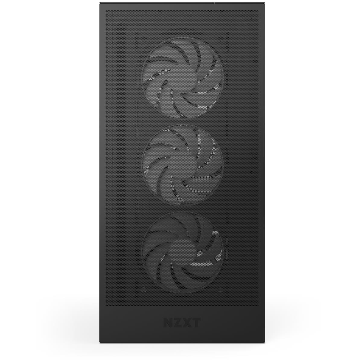 NZXT Cpu Chassis H7 Flow 2024 Mid Tower Airflow ATX Black - CC-H52FB-01 ...