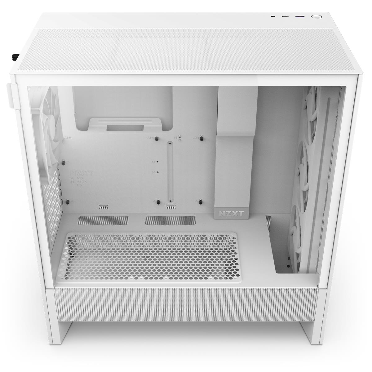 NZXT Cpu Chassis H7 Flow 2024 RGB Mid Tower Airflow ATX White - CC ...