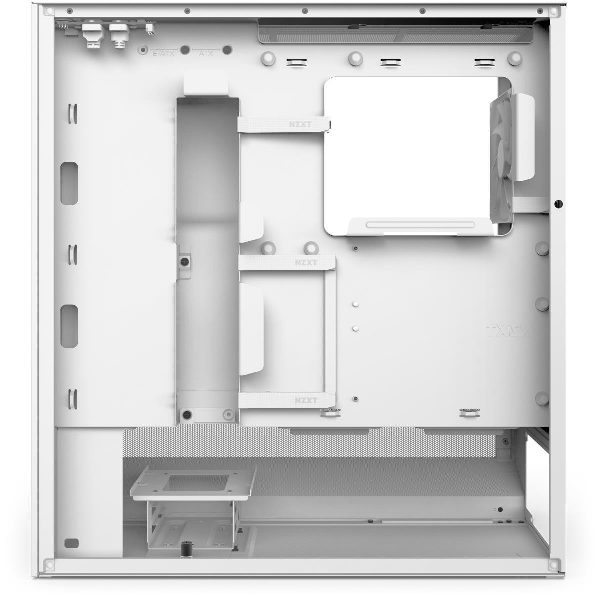 NZXT Cpu Chassis H7 Flow 2024 RGB Mid Tower Airflow ATX White - CC ...