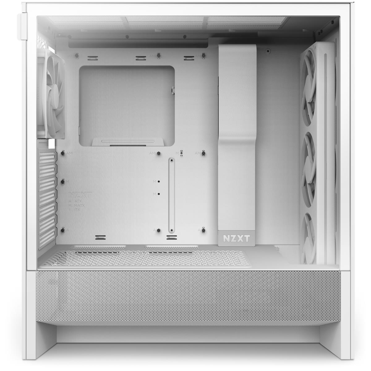 NZXT Cpu Chassis H7 Flow 2024 RGB Mid Tower Airflow ATX White - CC ...