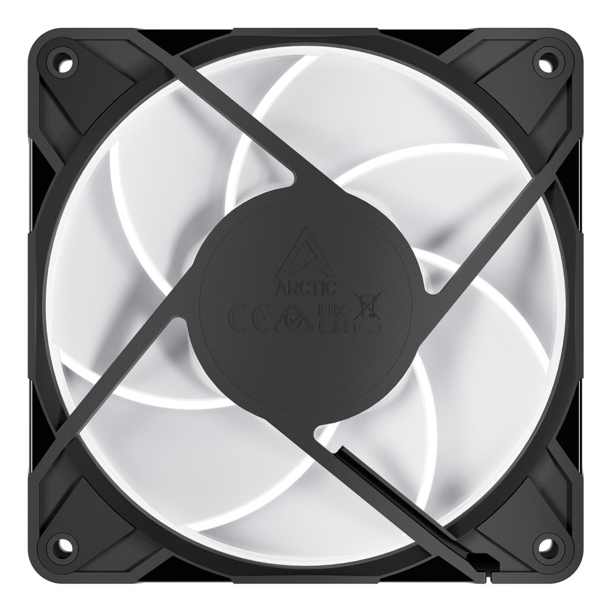 ARCTIC COOLING P12 Pro ArGB 12cm Pwm Case Fans W/ Cable Splitters (3 ...