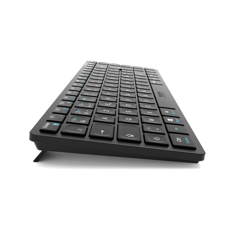 PORT DESIGNS Keyboard Mini Pro Rechargeable Bluetooth - Azerty French ...