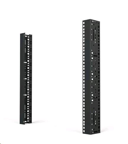 SCHROFF Varistar Angle Profile Slide Panel Mount - RAL7021 - (12U ...