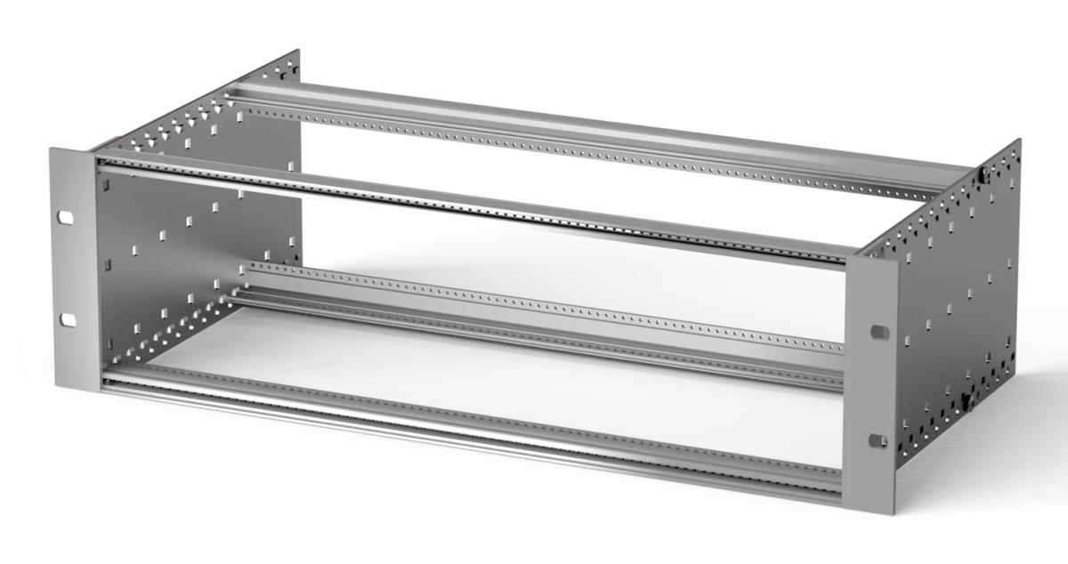 SCHROFF EuropacPRO 19in Subrack Set - with DIN Connector Mounting - 3U ...