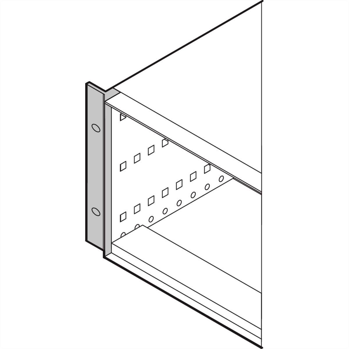 SCHROFF RatiopacPRO 19-Inch Mounting Bracket Set - 5U - For ...