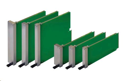 SCHROFF AMC Front Panel with Pull Handle - Double Mid-Size - 4 HP ...