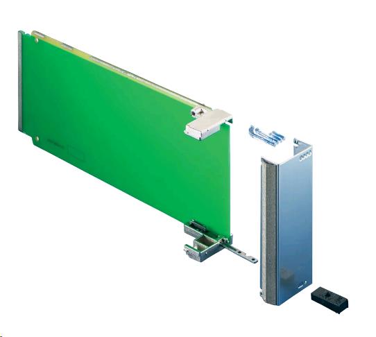 SCHROFF AMC Front Panel with Pull Handle - Single Compact - Aluminum ...