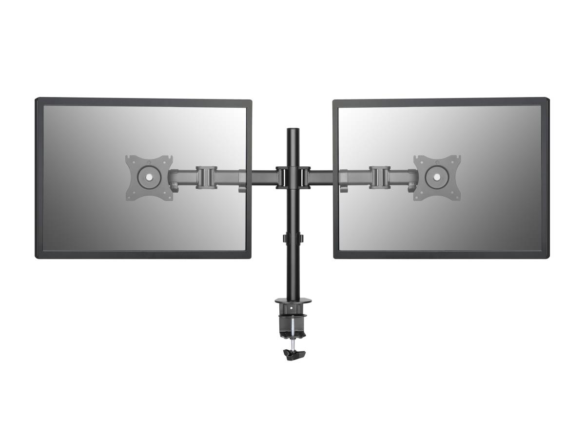 EQUIP Articulating Desk Mount Dual Monitor Bracket 13in - 27in - 650115 ...