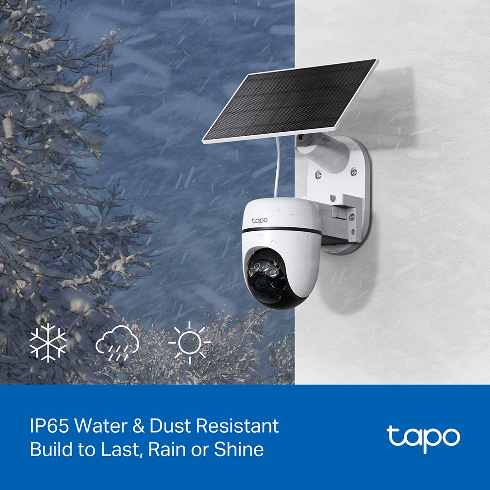TP-LINK Camera Pan Tilt Solar Powered Pan / Tilt Tapo C610 Kit - TAPO ...