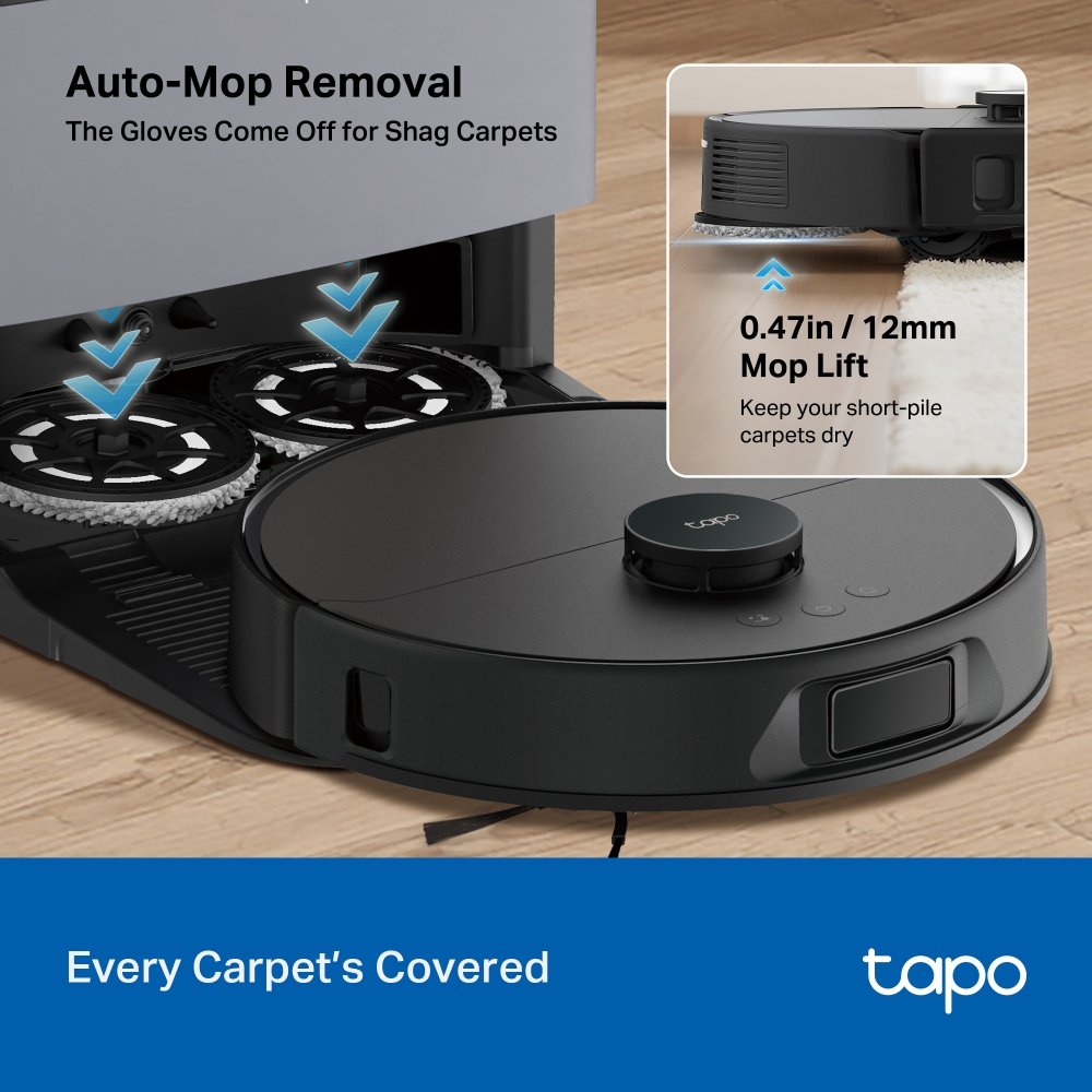TP-LINK Tapo Rv50 Pro Omni Vacuum And Mop + Advanced Self Cleaning ...
